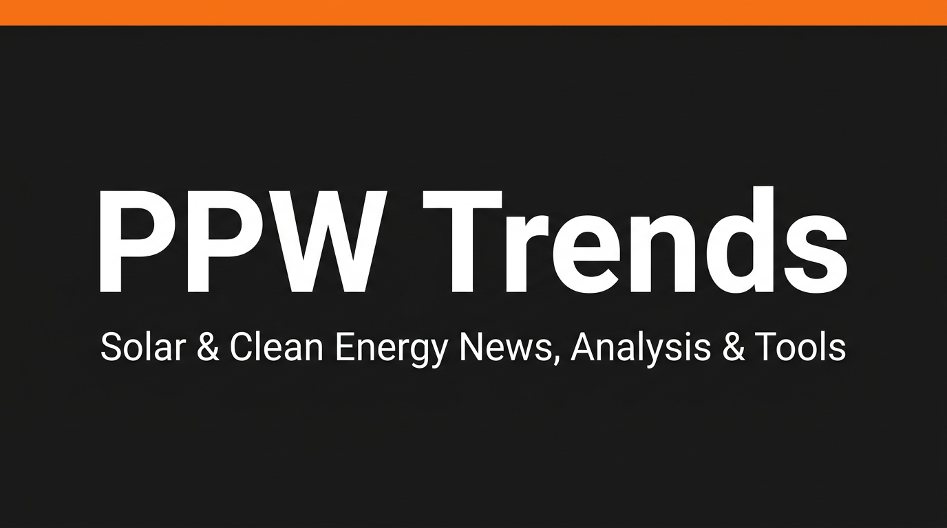 Trending Solar News | Most Discussed Stories | PPW Trends